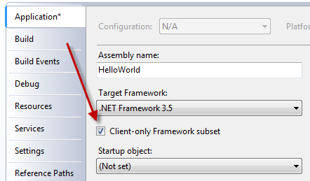 The .NET Framework Client Profile | Ira Lukhezo's blog